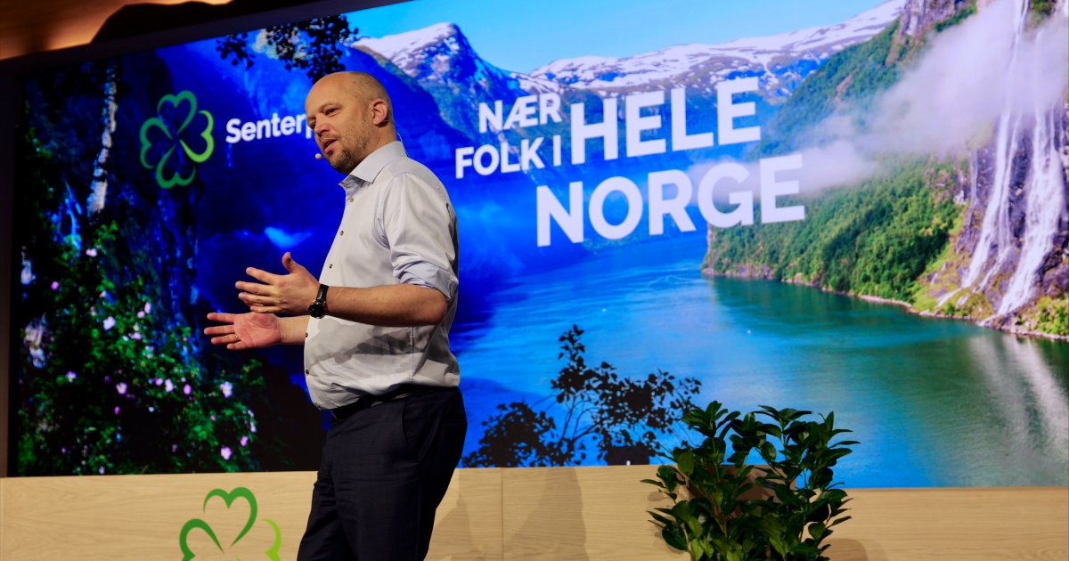 Vedum med sterk EU-advarsel og hyllest av Norge: - Jeg er utrolig glad i Norge! - Senterpartiet